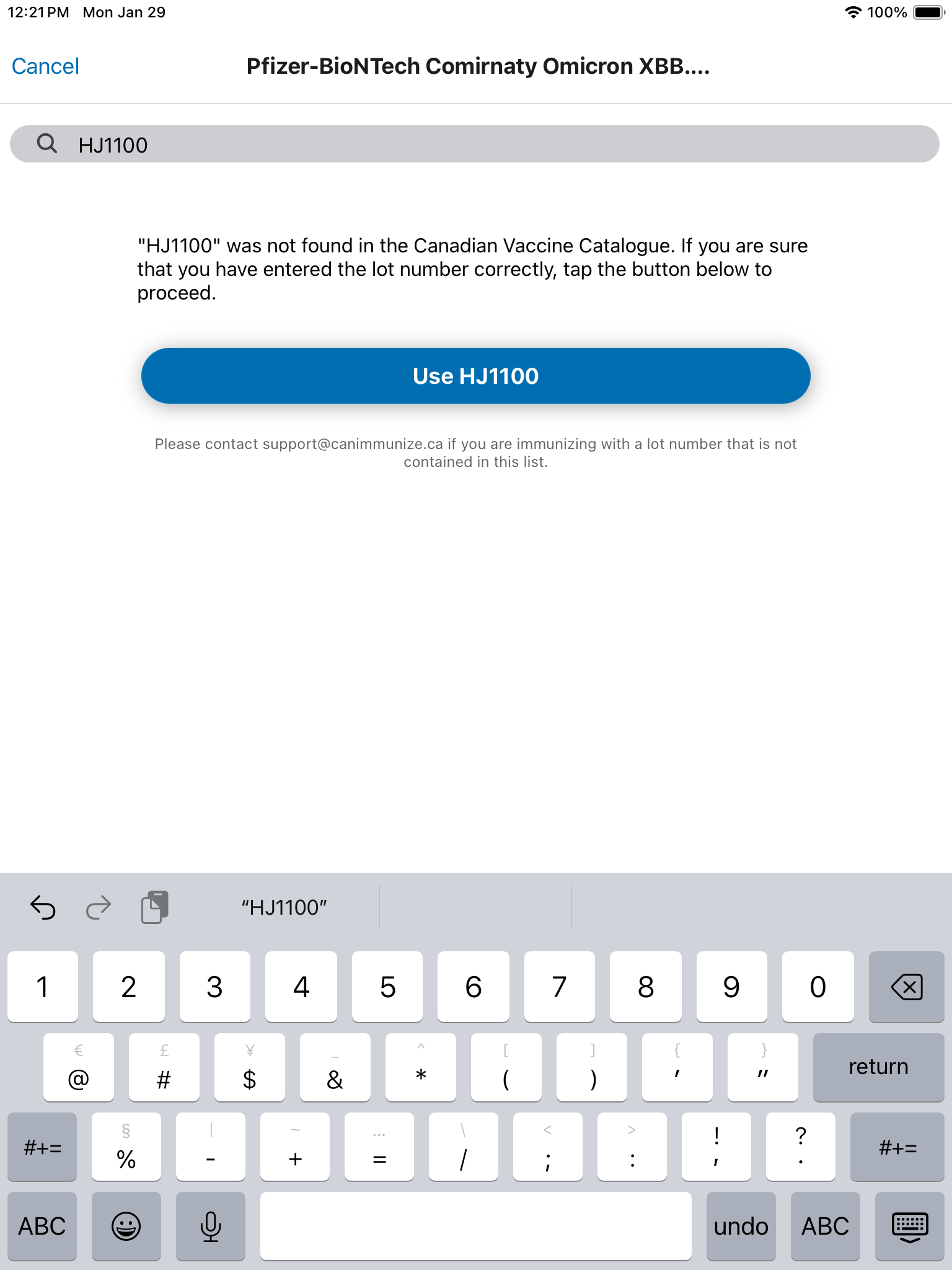 How do I add a lot number that is not in ClinicMode? – Clinic Flow